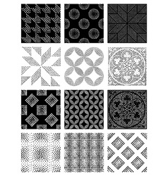Seamless print patterns Royalty Free Vector Image