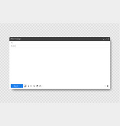 Retro computer window old user interface warning Vector Image