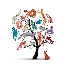 Family tree template design Royalty Free Vector Image