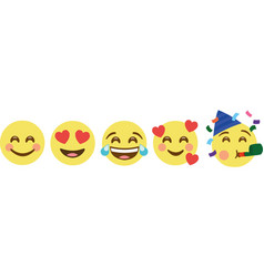 Presenter emoticons Royalty Free Vector Image - VectorStock