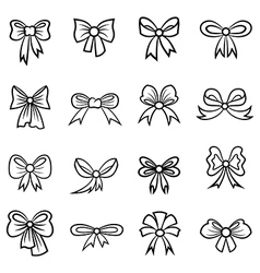 Bow Royalty Free Vector Image - VectorStock