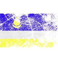 Flag of buryatia with old texture Royalty Free Vector Image