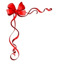 Red ribbon frame Royalty Free Vector Image - VectorStock