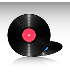 Retro 45 rpm record labels Royalty Free Vector Image