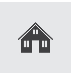 Residence house icon graphic design template Vector Image
