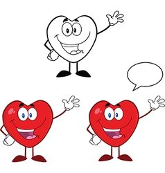 Cartoon heart Royalty Free Vector Image - VectorStock