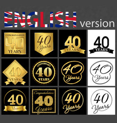 Poster design for counting numbers one to ten Vector Image