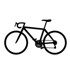 Fixed gear bicycle Royalty Free Vector Image - VectorStock