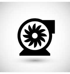 Air conditioner icon design template isolated Vector Image
