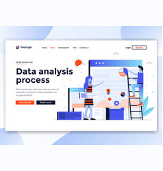 Gray website template Royalty Free Vector Image