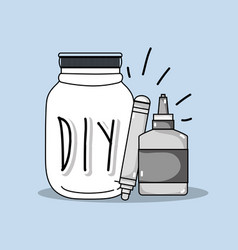 Do it yourself cartoons Royalty Free Vector Image