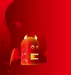 Devil rider Royalty Free Vector Image - VectorStock