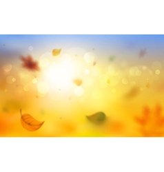 Fall background Royalty Free Vector Image - VectorStock