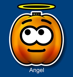 Angel emoticon vector by yayayoy - Image #223146 - VectorStock
