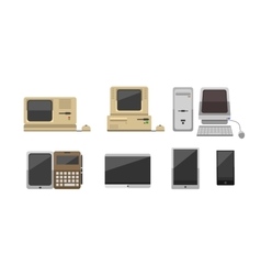 Old computer Royalty Free Vector Image - VectorStock