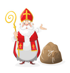 St nicholas Royalty Free Vector Image - VectorStock