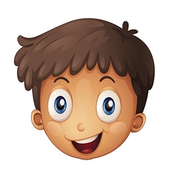 Cartoon kids faces Royalty Free Vector Image - VectorStock