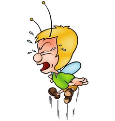 Crying baby Royalty Free Vector Image - VectorStock