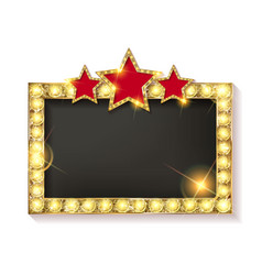 Marquee star Royalty Free Vector Image - VectorStock