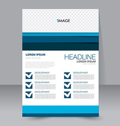 Design horizontal template flyer banner Royalty Free Vector