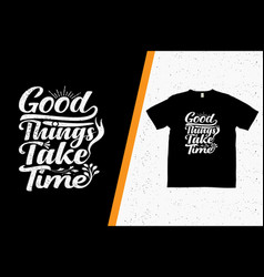 Good times lettering Royalty Free Vector Image