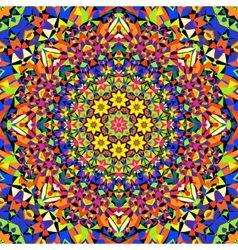 Seamless kaleidoscope pattern Royalty Free Vector Image