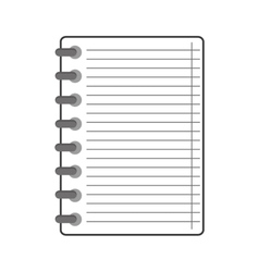 Cute notebook page Royalty Free Vector Image - VectorStock