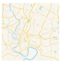 Postcode map of uk Royalty Free Vector Image - VectorStock