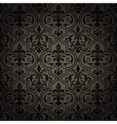 Black seamless pattern Royalty Free Vector Image