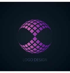Pi symbol with infinity sign abstract icon vector by createvil - Image ...
