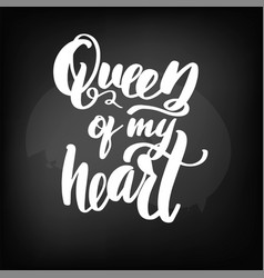 Queen text poster Royalty Free Vector Image - VectorStock