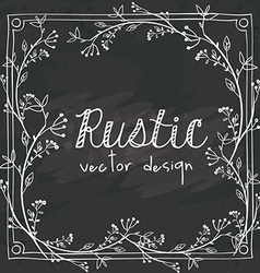 Rustic design Royalty Free Vector Image - VectorStock