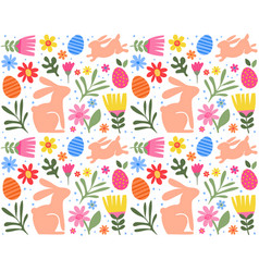 Background with spring flowers Royalty Free Vector Image