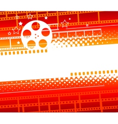 Film background retro Royalty Free Vector Image