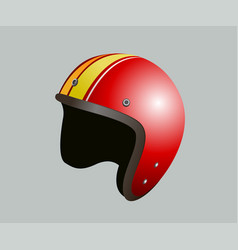 Motorcycle helmet Royalty Free Vector Image - VectorStock