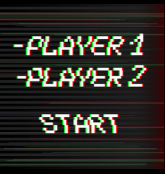 8 bit new game Royalty Free Vector Image - VectorStock