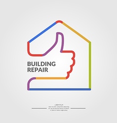 Sick building syndrome rgb color icon Royalty Free Vector