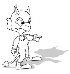 Red devil Royalty Free Vector Image - VectorStock