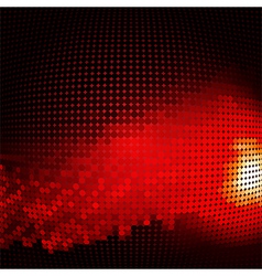 Red and black diagonal halftone background design Vector Image
