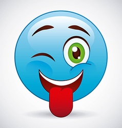 Ponder emoticon Royalty Free Vector Image - VectorStock