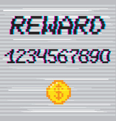 Error pixel glitch Royalty Free Vector Image - VectorStock