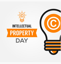 Intellectual property flat infographics Royalty Free Vector