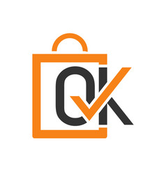 Oval shopping cart white retail logo design Vector Image