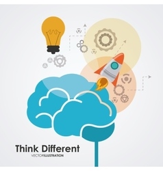 Think differently Royalty Free Vector Image - VectorStock