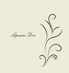 Card invitation elements Royalty Free Vector Image