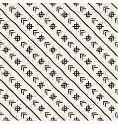 Hand drawn style seamless pattern abstract Vector Image