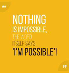 Work hard stay positive motivational quotes Vector Image