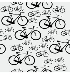 Bicycle seamless pattern Royalty Free Vector Image