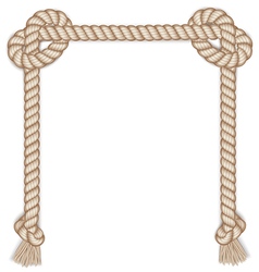 Seamless rope elements Royalty Free Vector Image