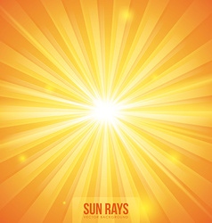 Sun rays Royalty Free Vector Image - VectorStock